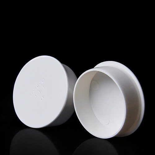 White PVC Blanking Plug Water Drain Pipe Fitting End Cap Stopper 50mm ...