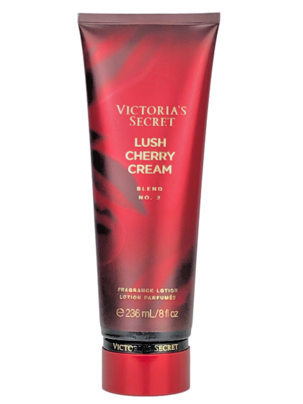 VICTORIA’S SECRET LUSH CHERRY CREAM FRAGRANCE BODY LOTION CREAM 8 oz ...