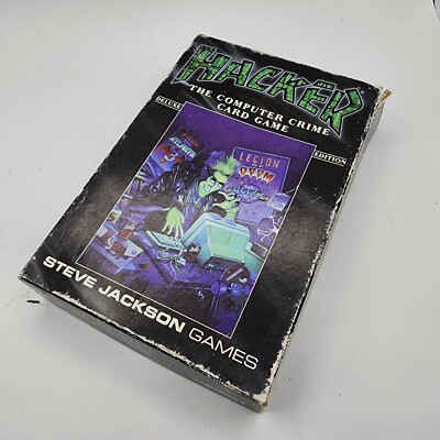 Hacker Board Game Deluxe Edition Steve Jackson Games - Read Description ...