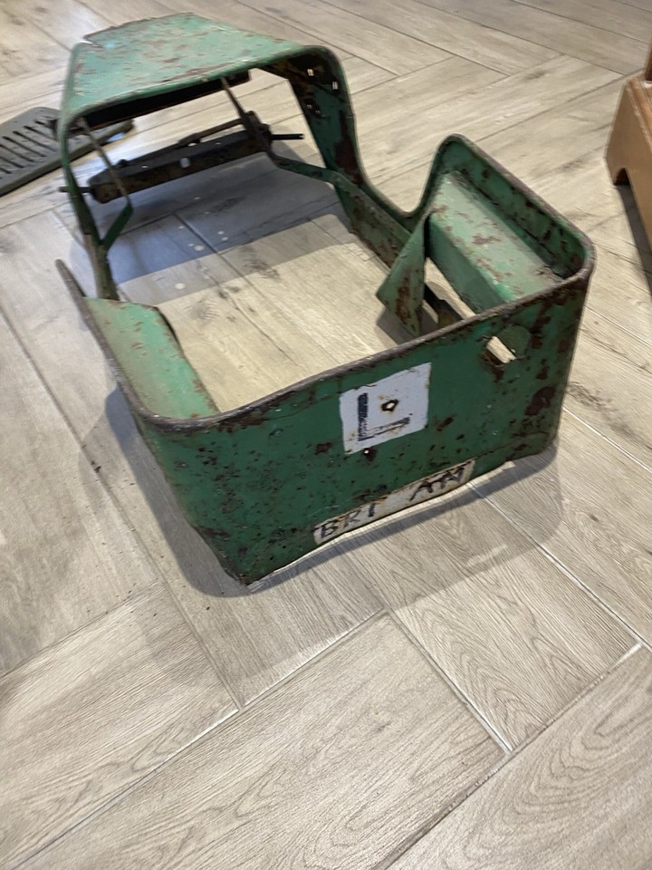 Triang Jeep Pedal Car Vintage Toy Restoration Project | eBay UK