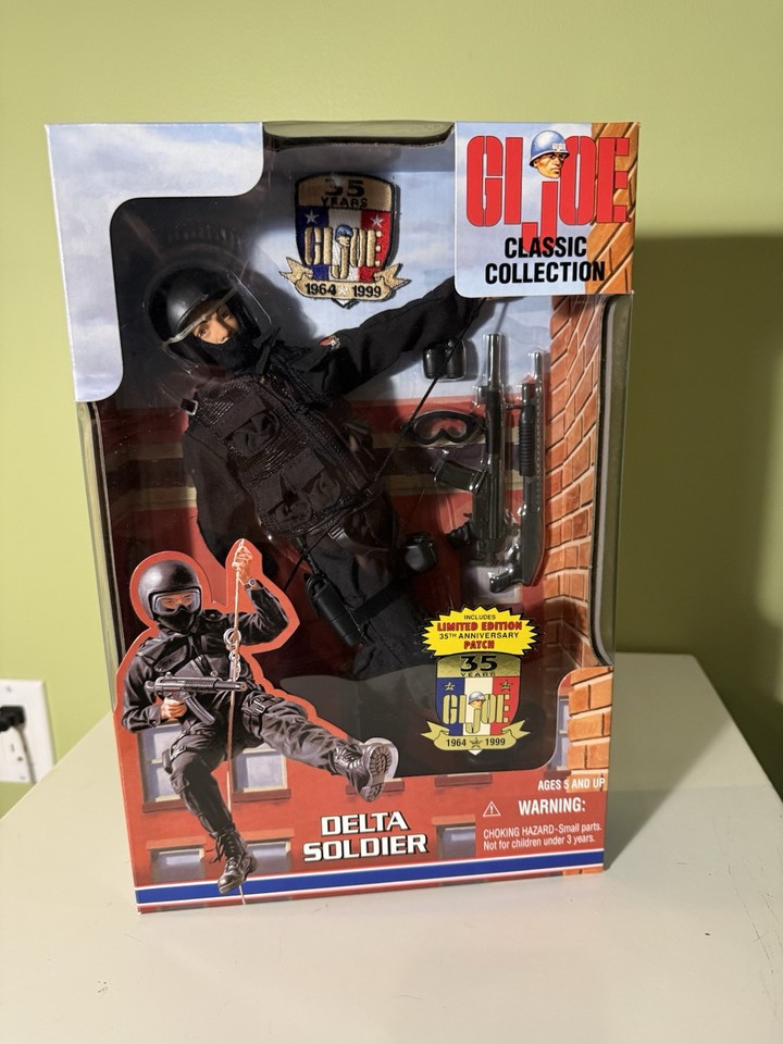 12" GI Joe Delta Soldier Classic Collection 35th Anniversary Action ...