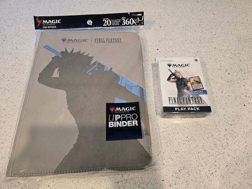 Magic the Gathering Final Fantasy Cloud Ultra Pro Binder Play Pack ...