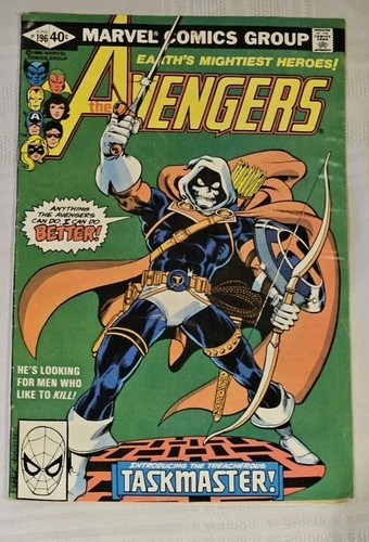 Avengers #196, 1980, 1st appearance of the Taskmaster | eBay