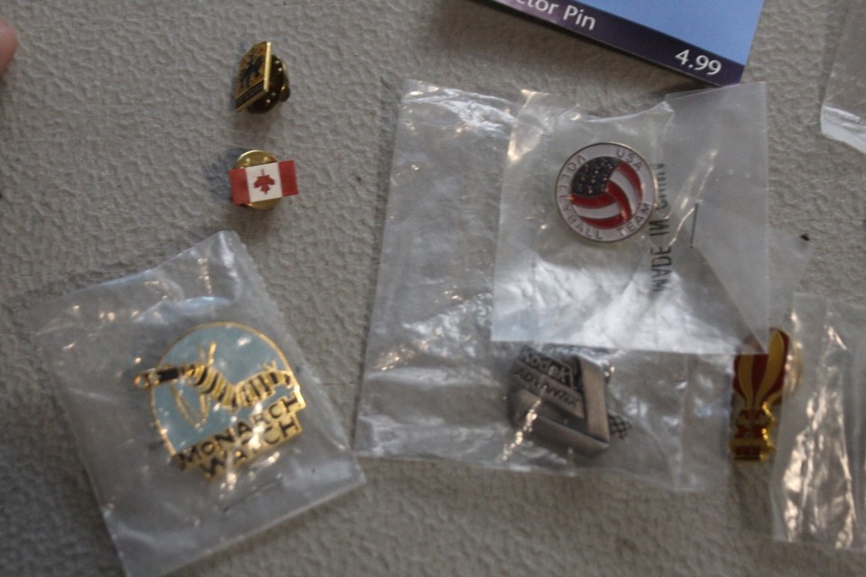 HUGE Mix Lot Of 35 Collector Pins Pinback Pins Lot | eBay
