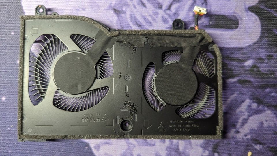 Acer Predator Triton 500 SE PT516-51s Gaming Laptop CPU GPU Cooling Fan ...