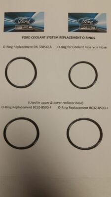 Replacement O-Rings - Ford DR-3Z8566-A, BC3Z-8590-F, & RESERVOIR HOSE ...