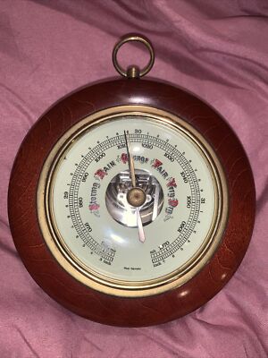 Vintage Weather Barometer Made in Western Germany | eBay UK