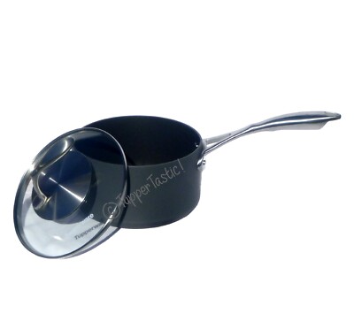 Tupperware Saucepan 2.5 L Chef Series Non Stick Lining with Glass Lid ...