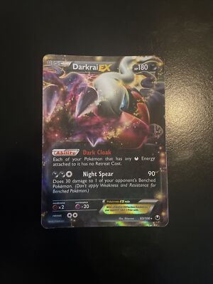 DARKRAI EX 63/108 B&W Dark Explorers Ultra Rare Holo Pokemon Card | eBay