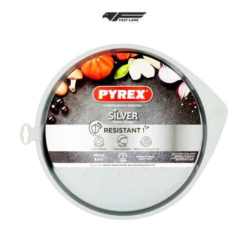 PYREX Oven Magic Pizza Pan Tray 30cm Non-Stick, Easy Grip, Super ...