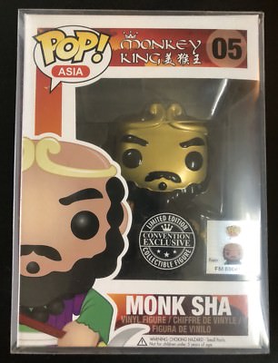 SDCC 2014 FUNKO POP! ASIA MONKEY KING MONK SHA (GOLD) #05 | eBay