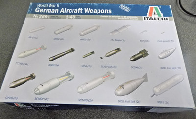WWII GERMAN AIRCRAFT WEAPONS 1:48 SCALE BY ITALERI | eBay UK