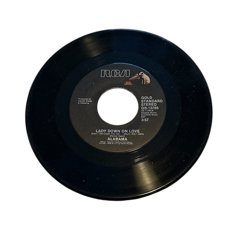 Alabama Lady Down On Love Dixieland Delight 45 RPM RCA GB-13786 | eBay