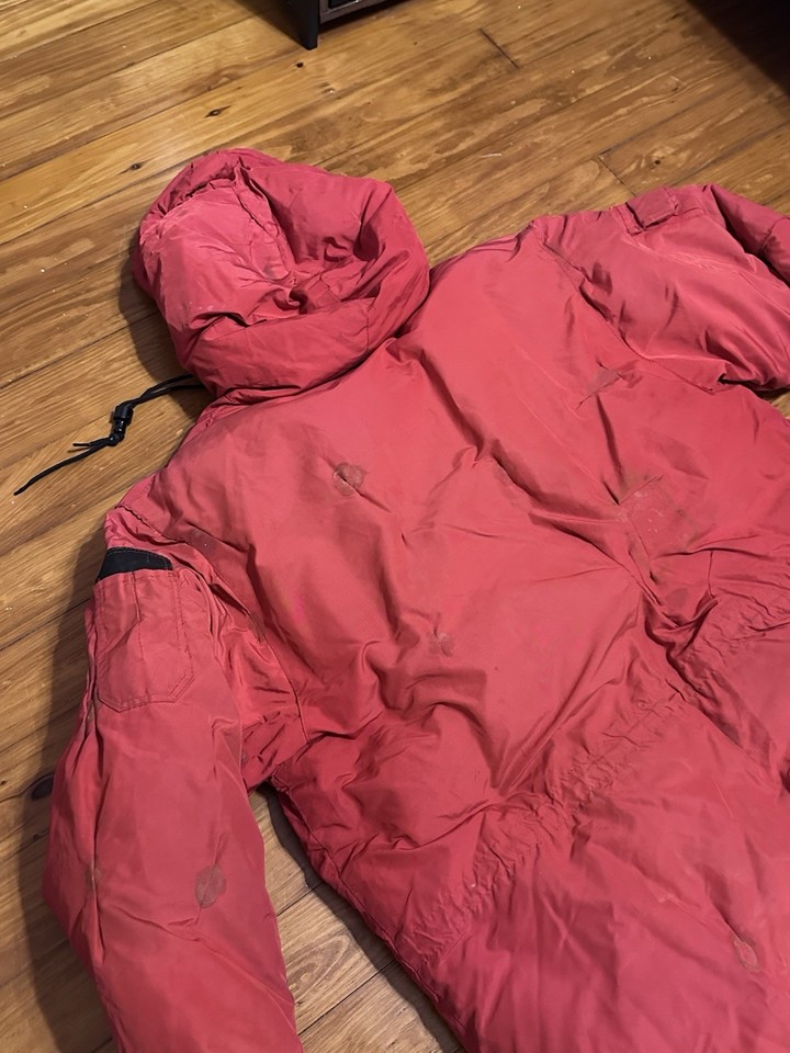 Vintage Large 1980s USARP Antarctica Research Program Snow Goose Down ...