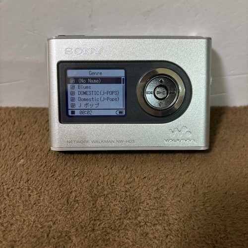 Sony Network Walkman 20GB Digital MP3 Player Silver NW-HD3 Used Japan ...