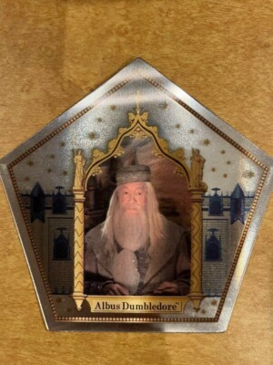 Rare! Albus Dumbledore Card USJ Silver Harry Potter Frog Chocolate from ...