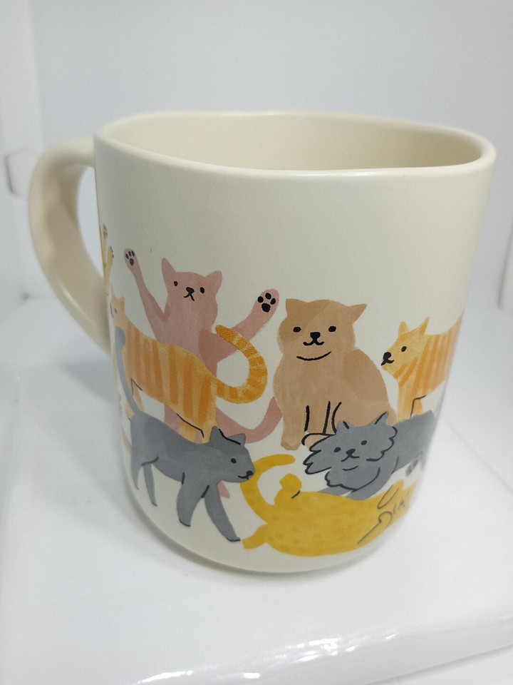 CAT PERSON COFFEE MUG. CAT PERSON MUG. CAT LOVERS DECO MUG. B344 | eBay