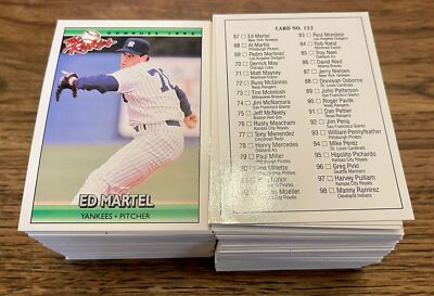 1992 Donruss The Rookies Baseball Cards 1-132 (NM) - Complete Your Set ...