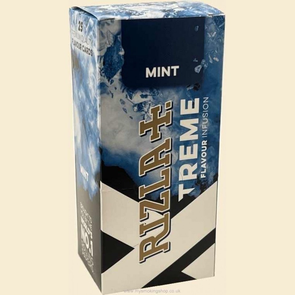 Rizla Xtreme Infusions Flavour Cards - Menthol Chill & Fresh Mint ...