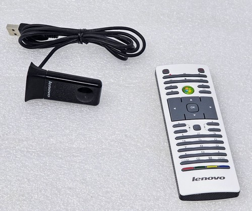 Lenovo Media Center Remote Control RC2604315/01BG USB IR Receiver ...