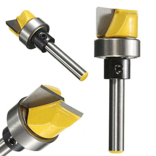 1/4" Shank Flush Trim Hinge Mortise Template Router Mills Bit 3/4" x 7/ ...