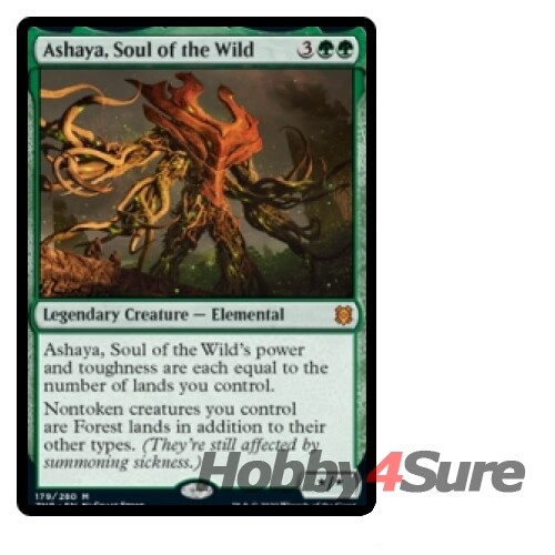 Ashaya, Soul Of The Wild M/NM Magic: The Gathering MTG Zendikar Rising ...