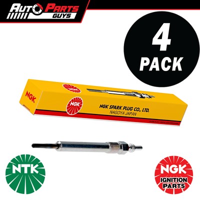 NGK Glow Plug Set fits Toyota Hilux LN167R 3.0L 12/2000-04/2005 Ute SC ...