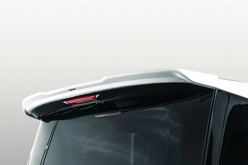 For Toyota Voxy Noah 90 2022 SBLK Type FRP Unpainted Rear Spoiler Roof ...