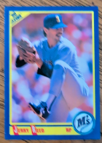 JERRY REED Seattle Mariners 1990 Score Baseball Card #492 Mint | eBay