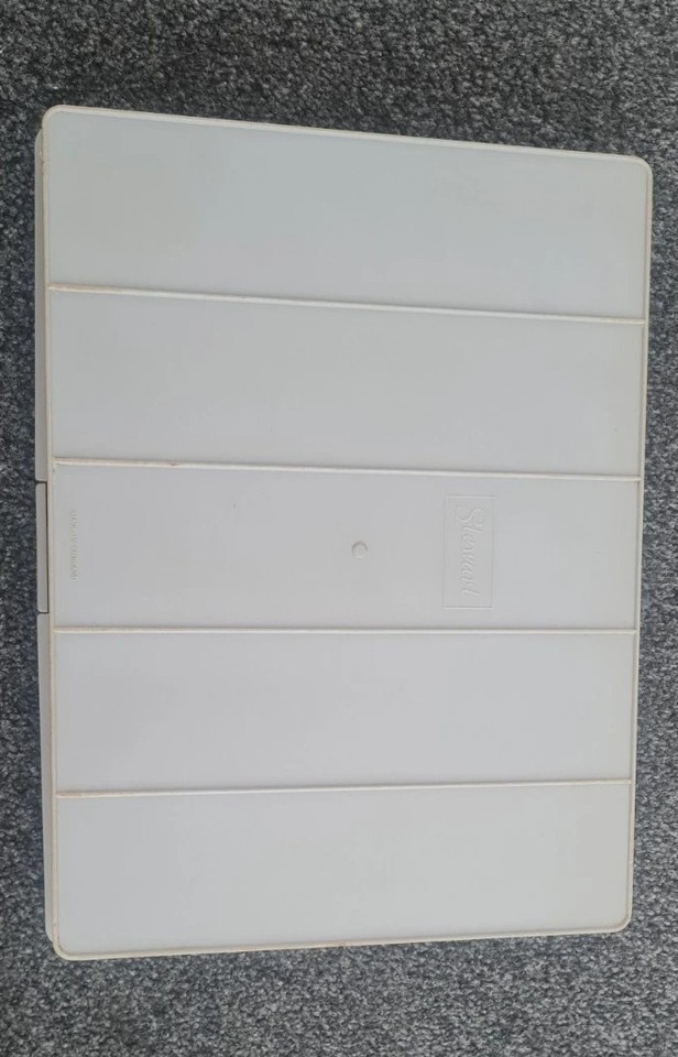 Large Stewart Fishing Tackle Box 70s Retro | eBay UK