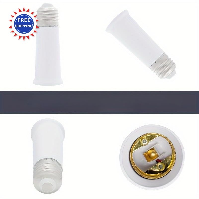 Socket Extender 4Pack 72 inch Standard Medium Base Extension Adapter ...