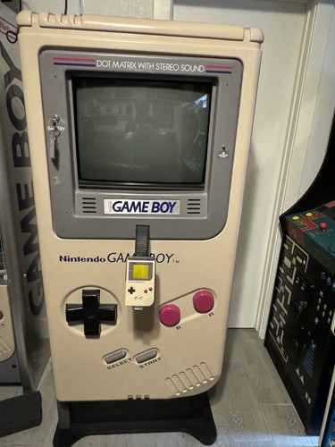 Nintendo Game Boy Full Size Interactive Store Display Kiosk Toys R Us ...