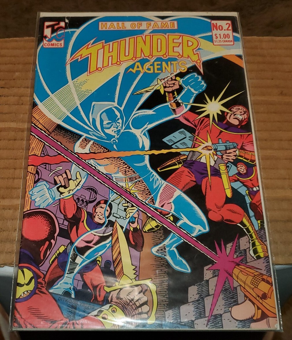 Hall of Fame Featuring the Thunder Agents #2 (JC Productions 1983) | eBay