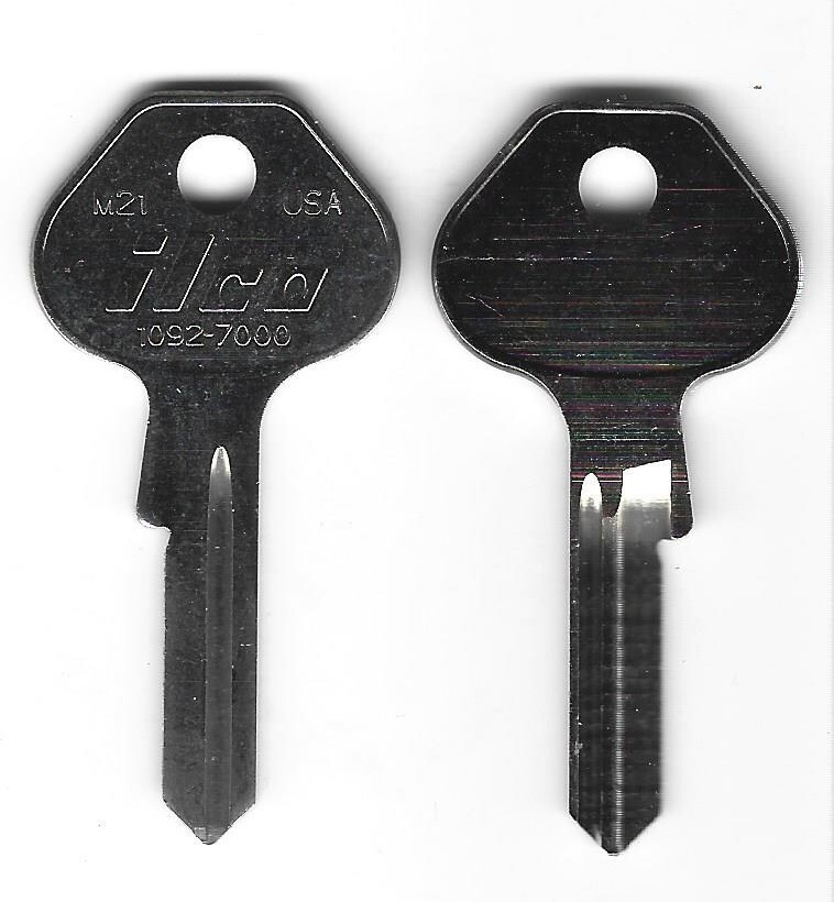 Ilco 1092-7000 / M21 same as Master Original 7000K - 6 pin uncut key | eBay