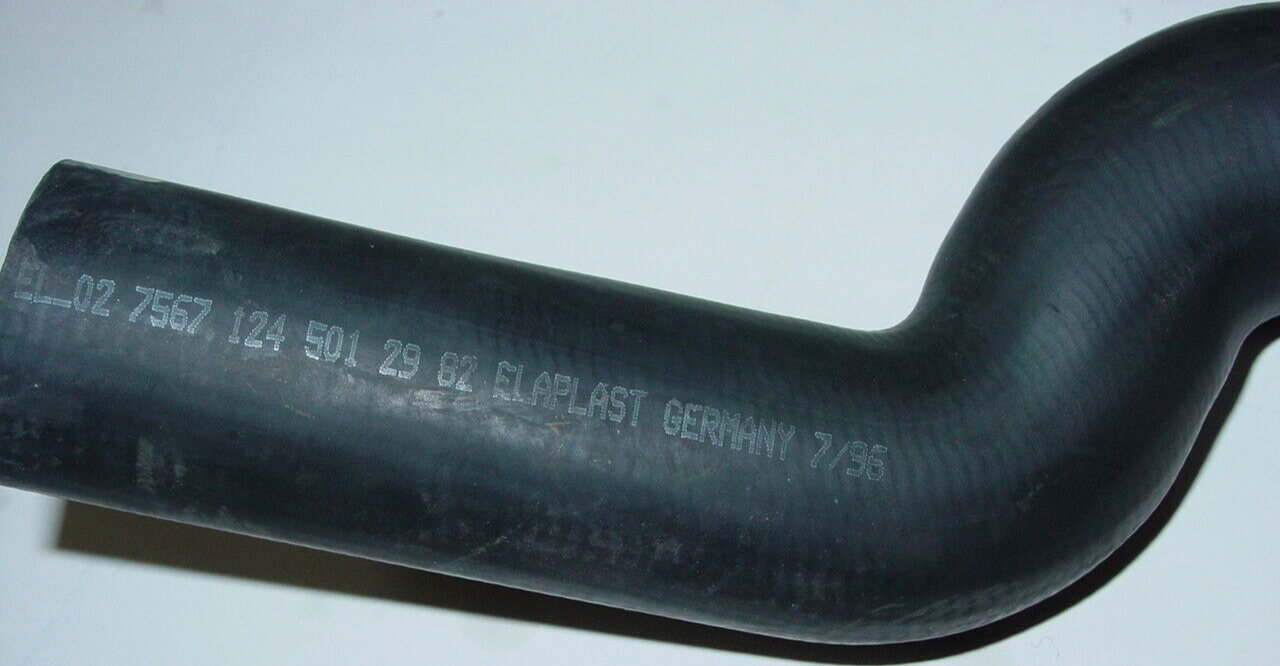 MERCEDES LOWER RADIATOR COOLANT HOSE 1245012982, 124 501 29 82 | eBay