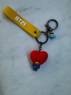 BT21 Keychain - BTS Character Keychain - Tata / V | eBay