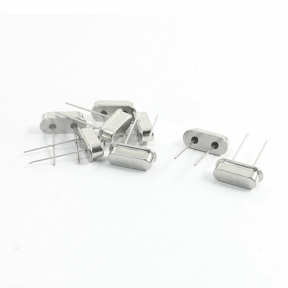 8x metal glass crystal 20mhz 20 pf resonance frequency determining DIP ...