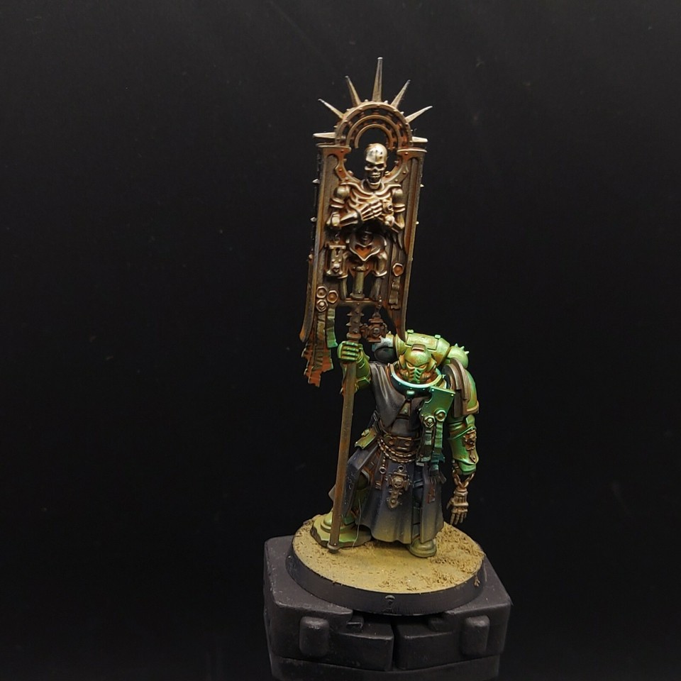 Pro Painted Warhammer 40k primaris Ancient Alpha legion gw indomitus | eBay