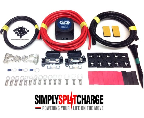 7mtr Professional Split Charge Kit HC Cargo 12v 140amp VSR Voltage ...