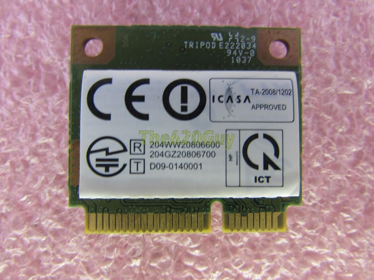 Ralink Rt3090 80211bgn Half Mini Wireless Wifi Card Wn6602rh Hp