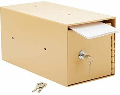 Mountable Cash Drop Box with Tamper-Proof Slot | eBay