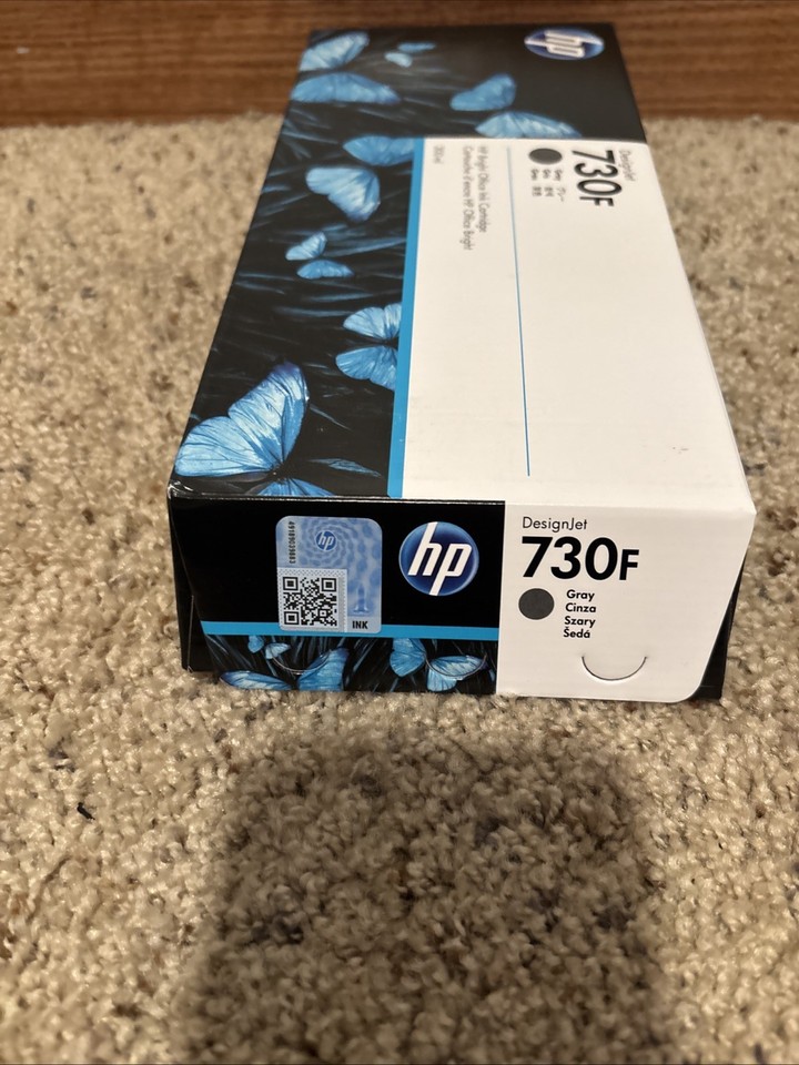 HP DesignJet 730F GRAY 300mL Ink (1XB29A) for T1600dr T1700 Series EXP ...
