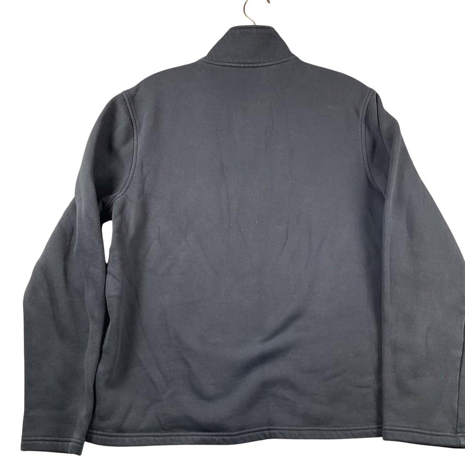Michael Kors MK Logo Quarter Zip Fleece Pullover Sweatshirt Mens Medium ...