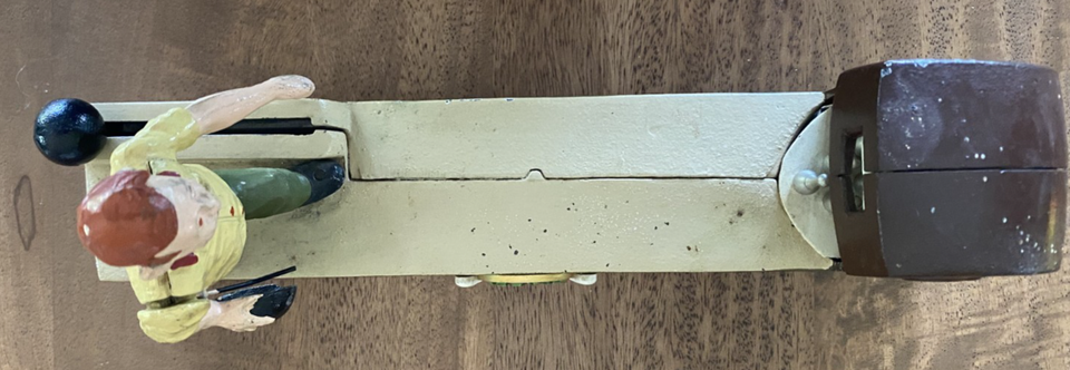 "Strike" cast iron mechanical bank | eBay