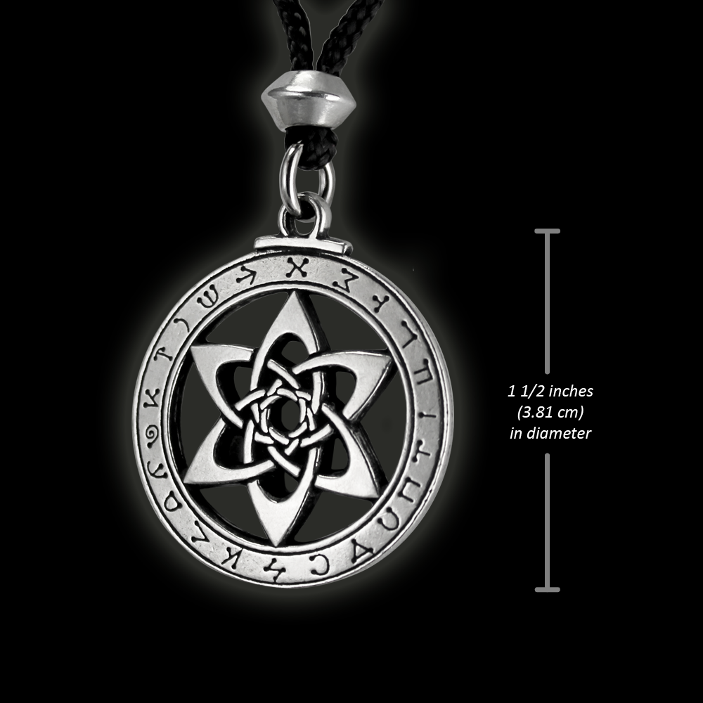 The Astrologer's Star Necklace Angel Pendant - Occult Talisman ...