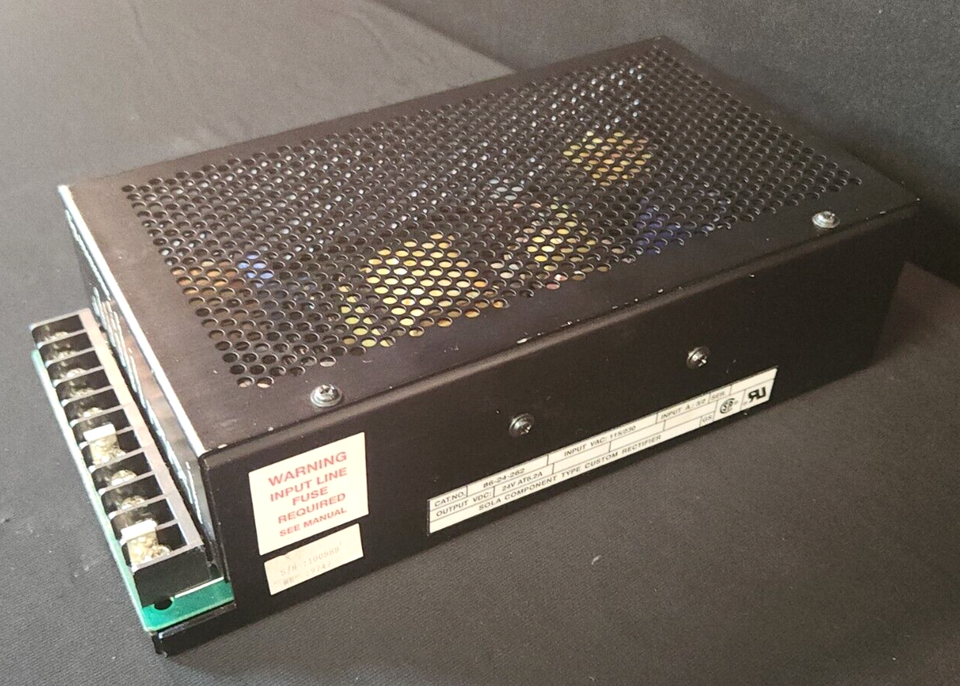 Sola 86-24-262 Component Type Custom Rectifier Input vac 115/230 Output ...