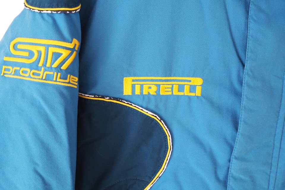 Vintage SUBARU Rally Team Jacket big logo Size XL Racing Sport 00s ...