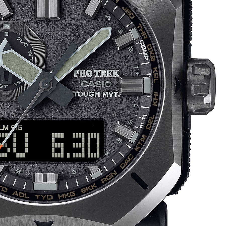 CASIO PRO TREK PRW-6900YB-3JF CORDURA Band Radio Solar Digital Men ...