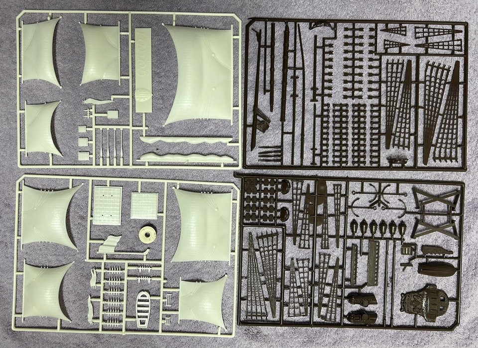 1967 PYRO Model Kit GOUDA Ship Dutch MAN-O-WAR B212-400 Unassembled ...