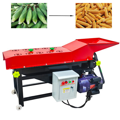 Dry and Wet Corn Husker Peeling Machine Electric Corn Stripping Machine ...